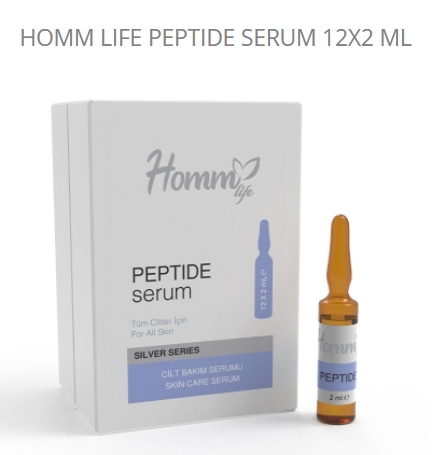 HOMM BİTKİSEL HOMM LIFE PEPTIDE SERUM 12X2 ML – Homm Life Bitkisel Yeni ...