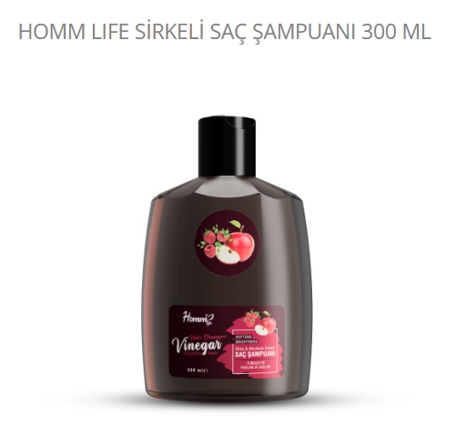 HOMM BİTKİSEL HOMM LIFE SİRKELİ SAÇ ŞAMPUANI 300 ML – Homm Life ...